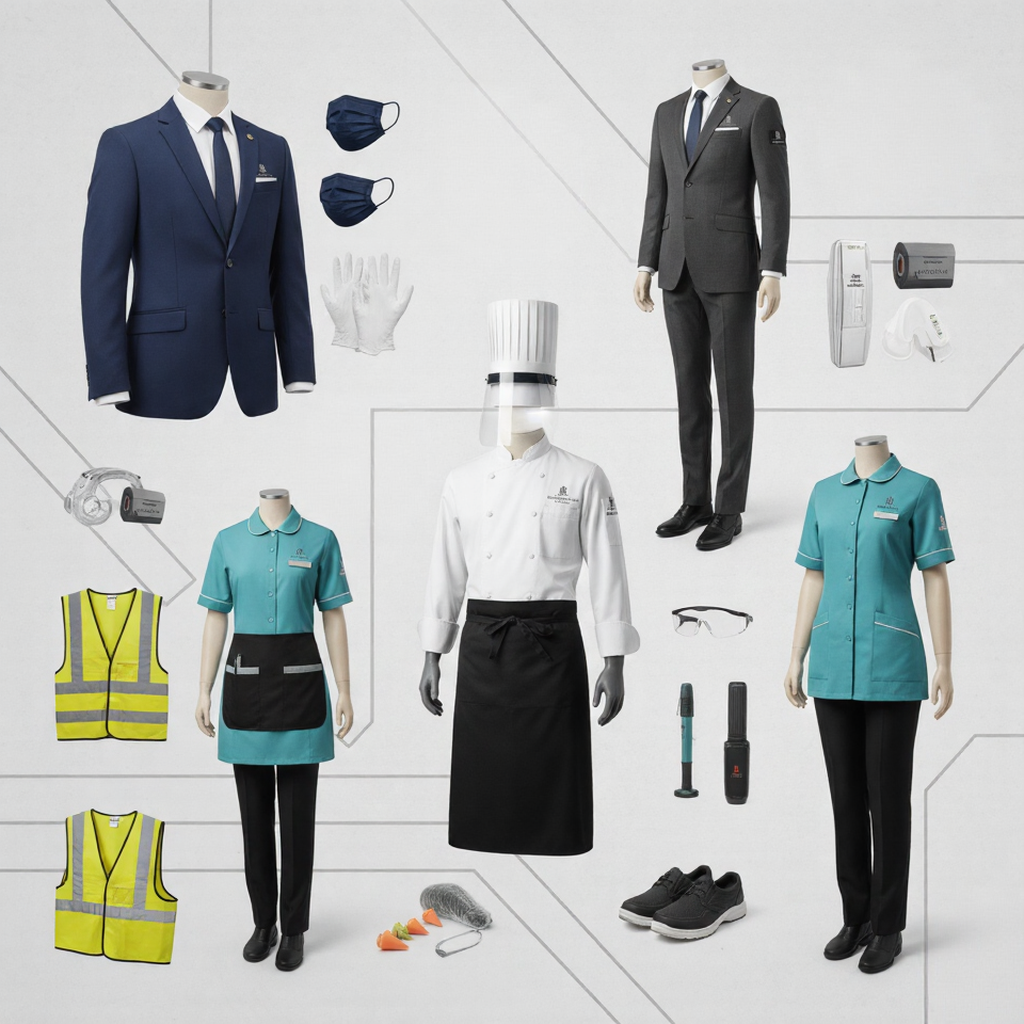 Staff Uniforms & PPE for Hotels & Restaurants | DEPER Hospitality